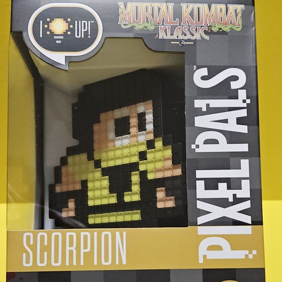 pdp | Toys | Pixel Pals Scorpion Mortal Kombat 43 | Poshmark